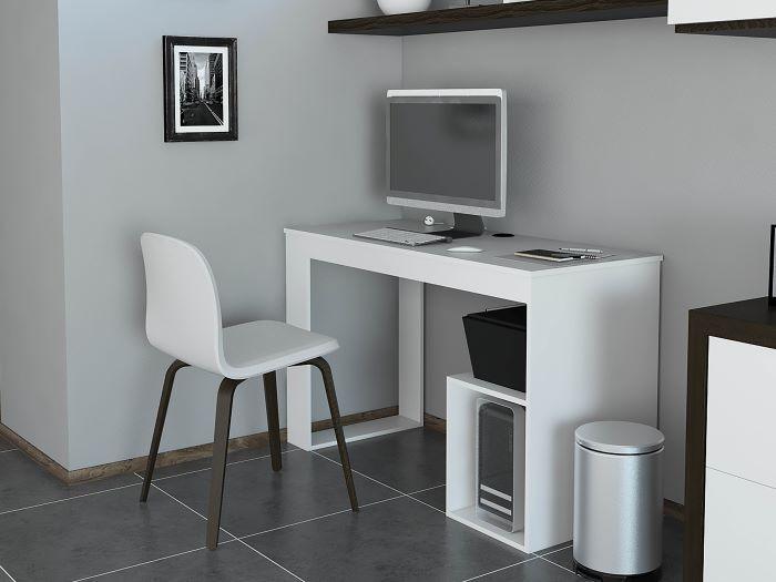 Escritorio Texi color Blanco para Oficina. – Virtual Muebles Mx