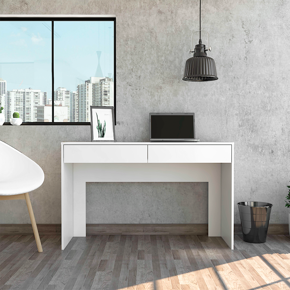 Escritorio Florencia color Blanco para Oficina. – Virtual Muebles Mx