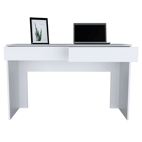 Escritorio Florencia color Blanco para Oficina. – Virtual Muebles Mx