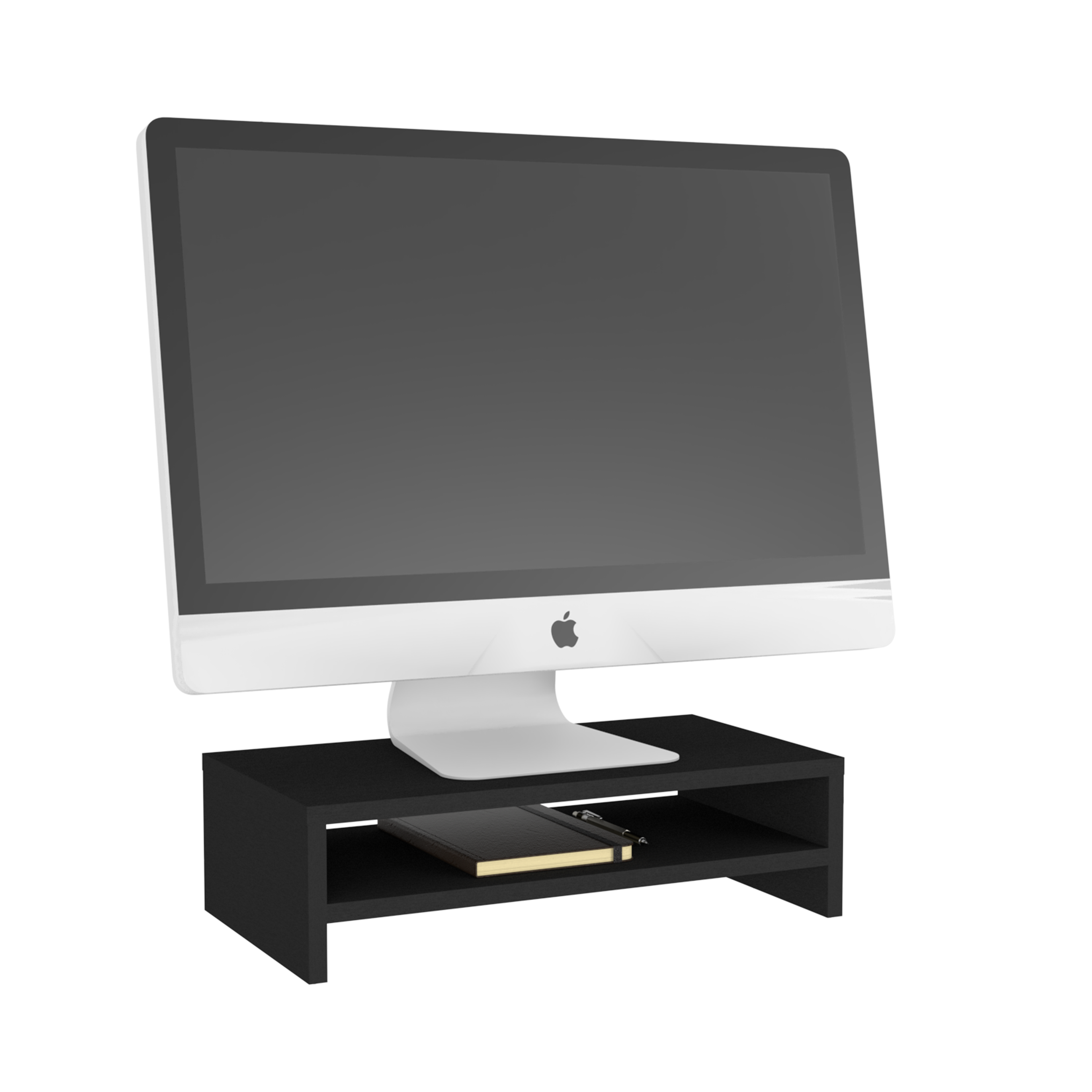 Base para Monitor Atacama, Wengue – Virtual Muebles Mx