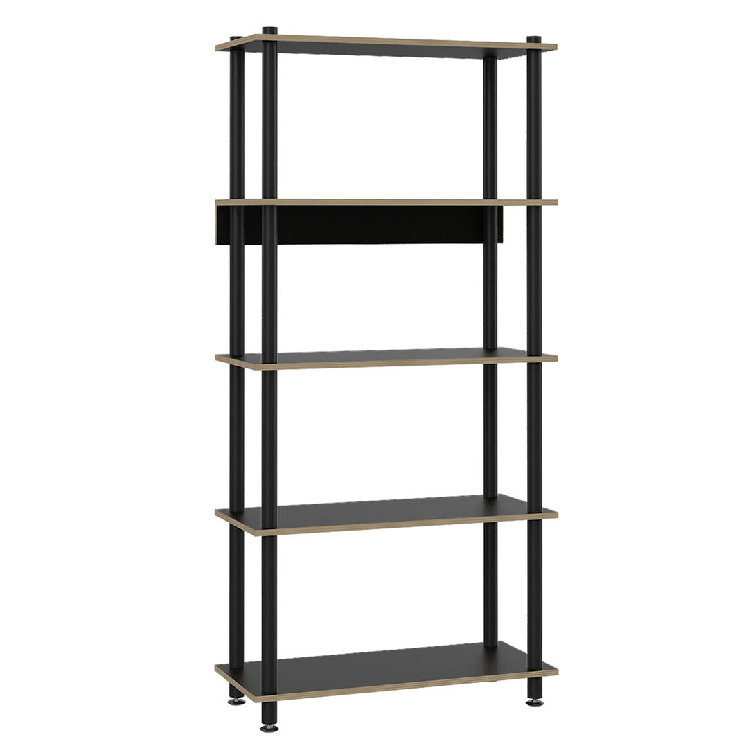 Librero Cubik, Color Duna – Virtual Muebles Mx