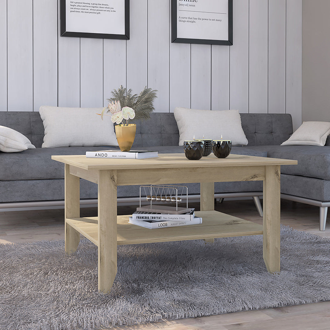 Mesa de centro Essential, Color Duna – Virtual Muebles Mx