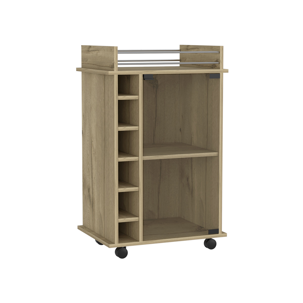 Mueble Bar Dukat, Color Duna – Virtual Muebles Mx