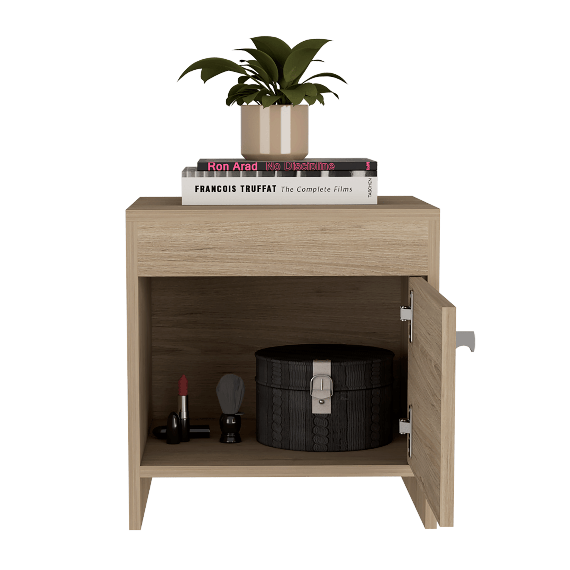 Buró Tutto color Beige para Habitación. – Virtual Muebles Mx