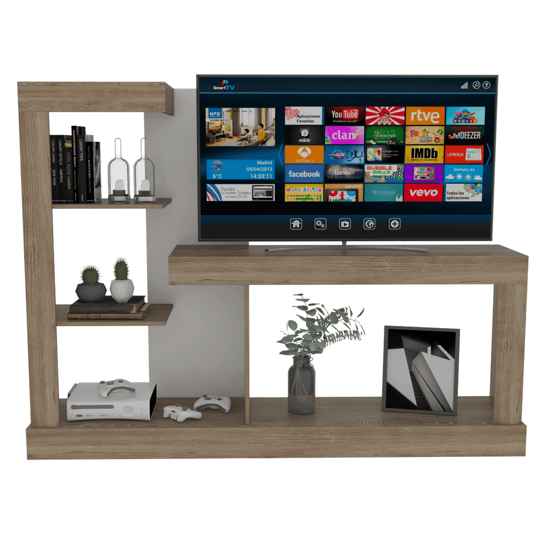 Mesa para TV Samir color Miel y Blanco para Sala. – Virtual Muebles Mx